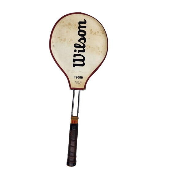 Wilson | Games | Vintage Wilson T200 Tennis Racket Racquet W Cover 4 58 ...